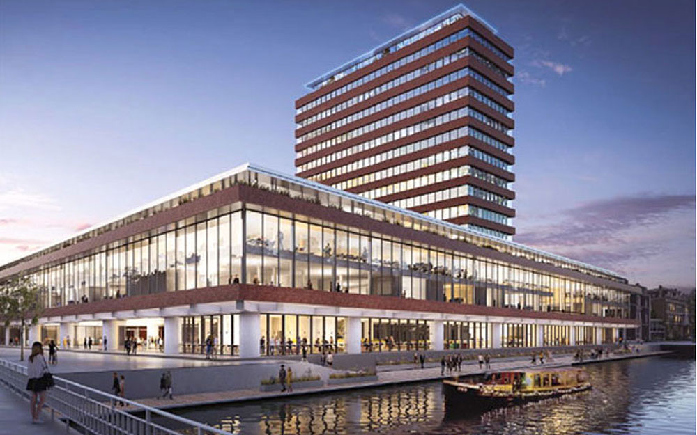 Renovatie DNB-gebouw Frederiksplein door architect Francine Houben